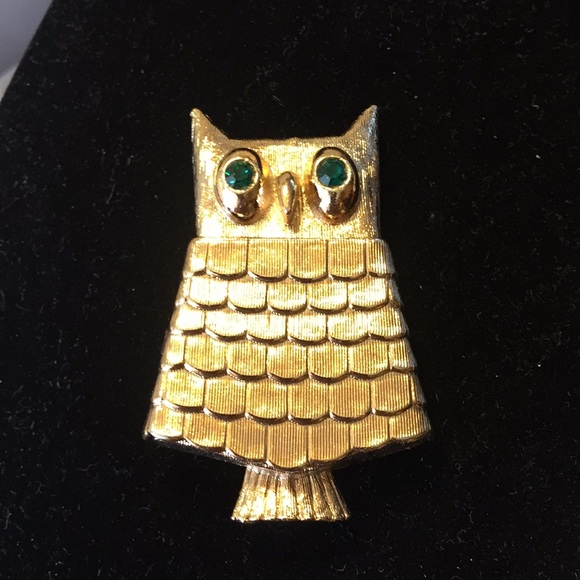 Avon | Jewelry | Vintage Avon Owl Locket Brooch | Poshmark
